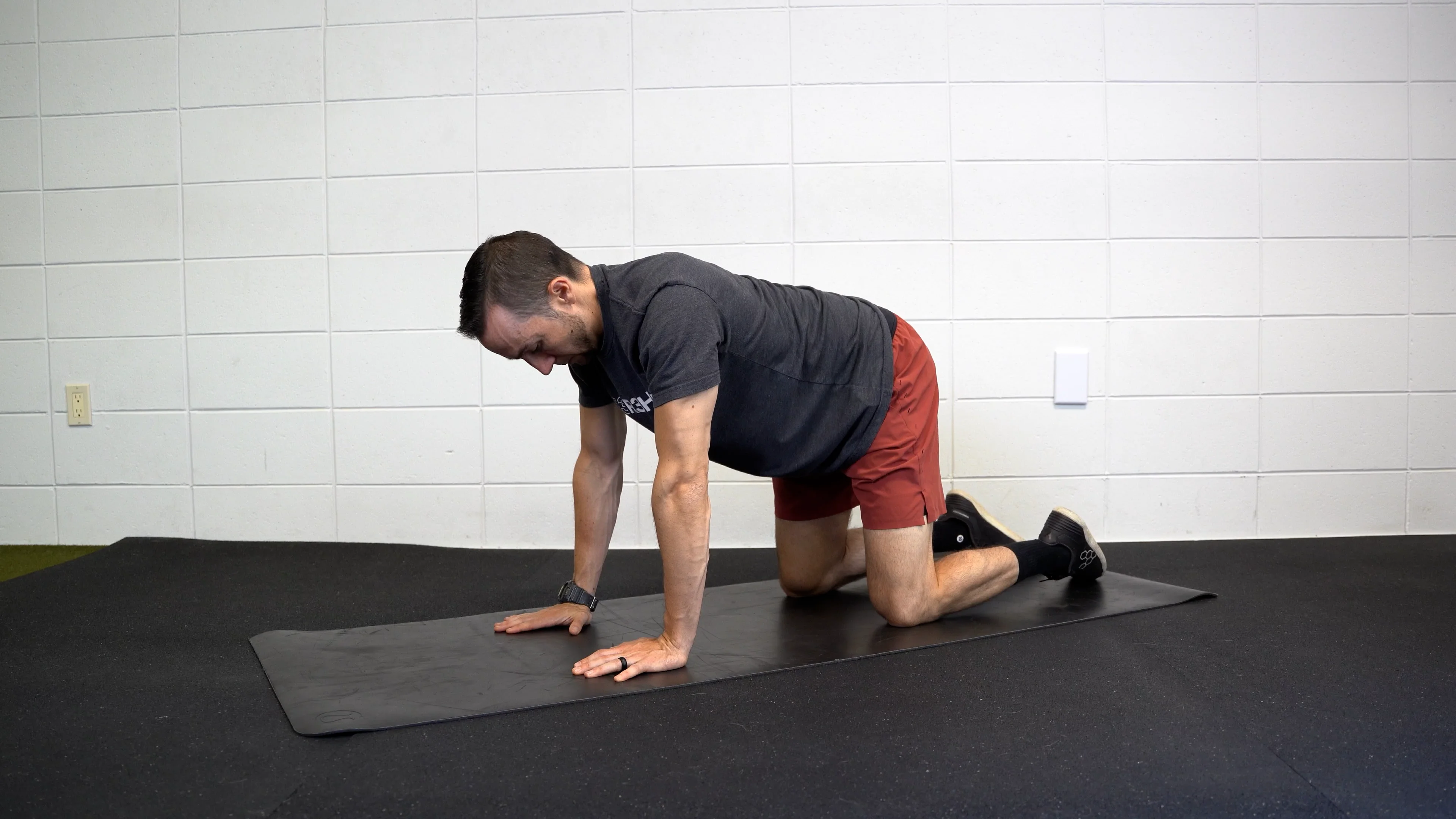 Child's Pose with Reach (Demo)