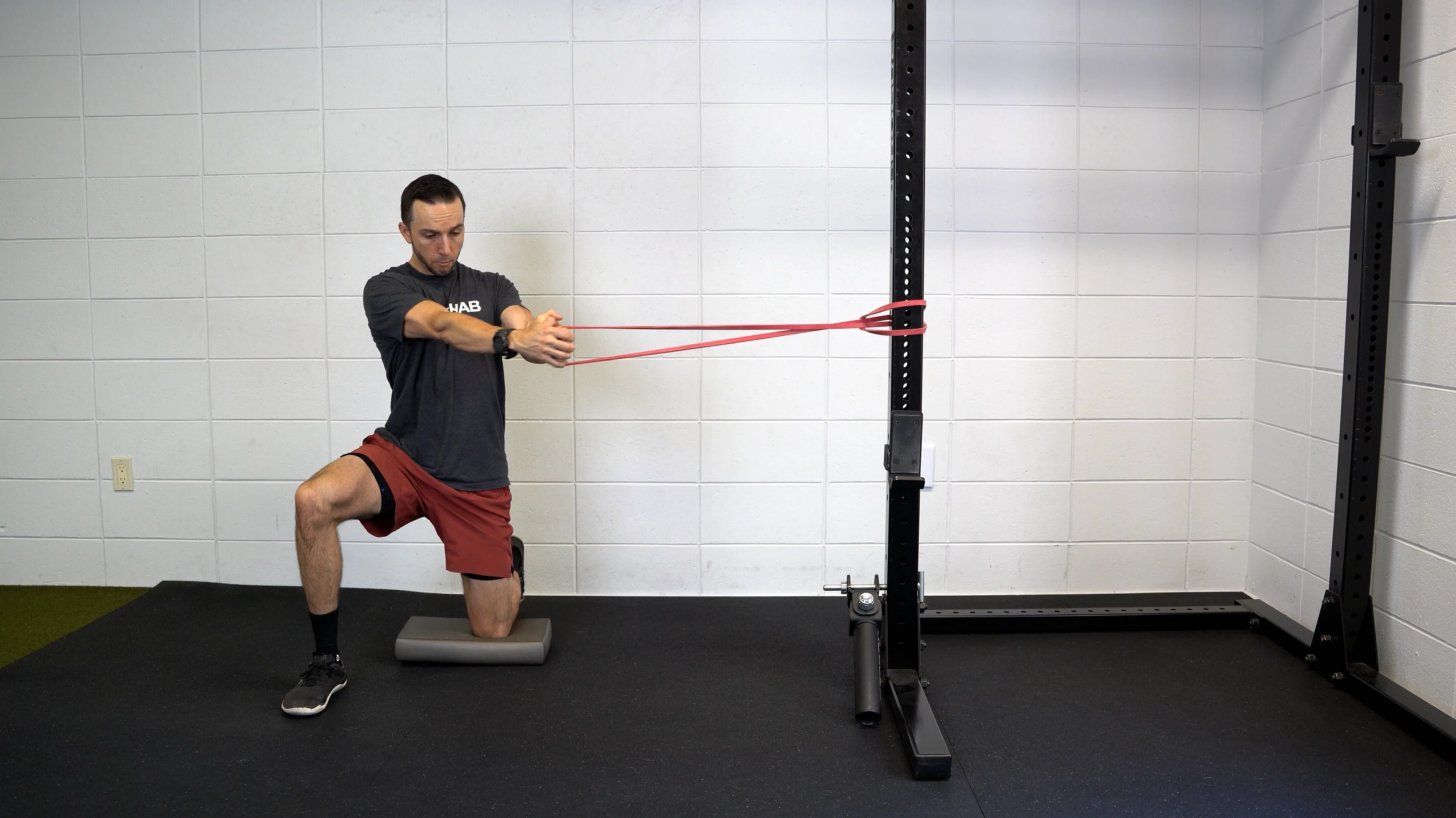 Half Kneeling Trunk Rotation (Demo)