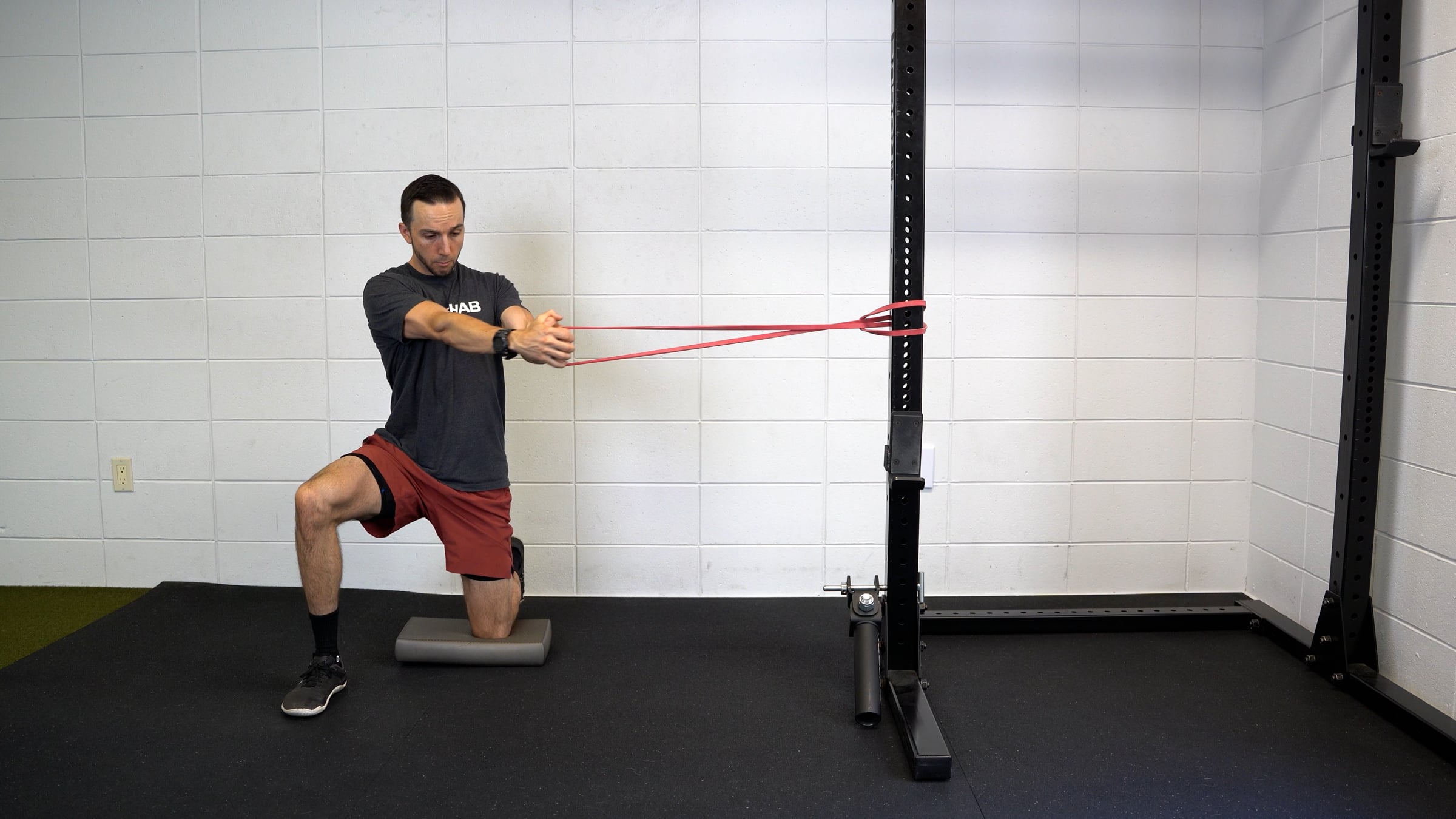 Half Kneeling Trunk Rotation (Demo)