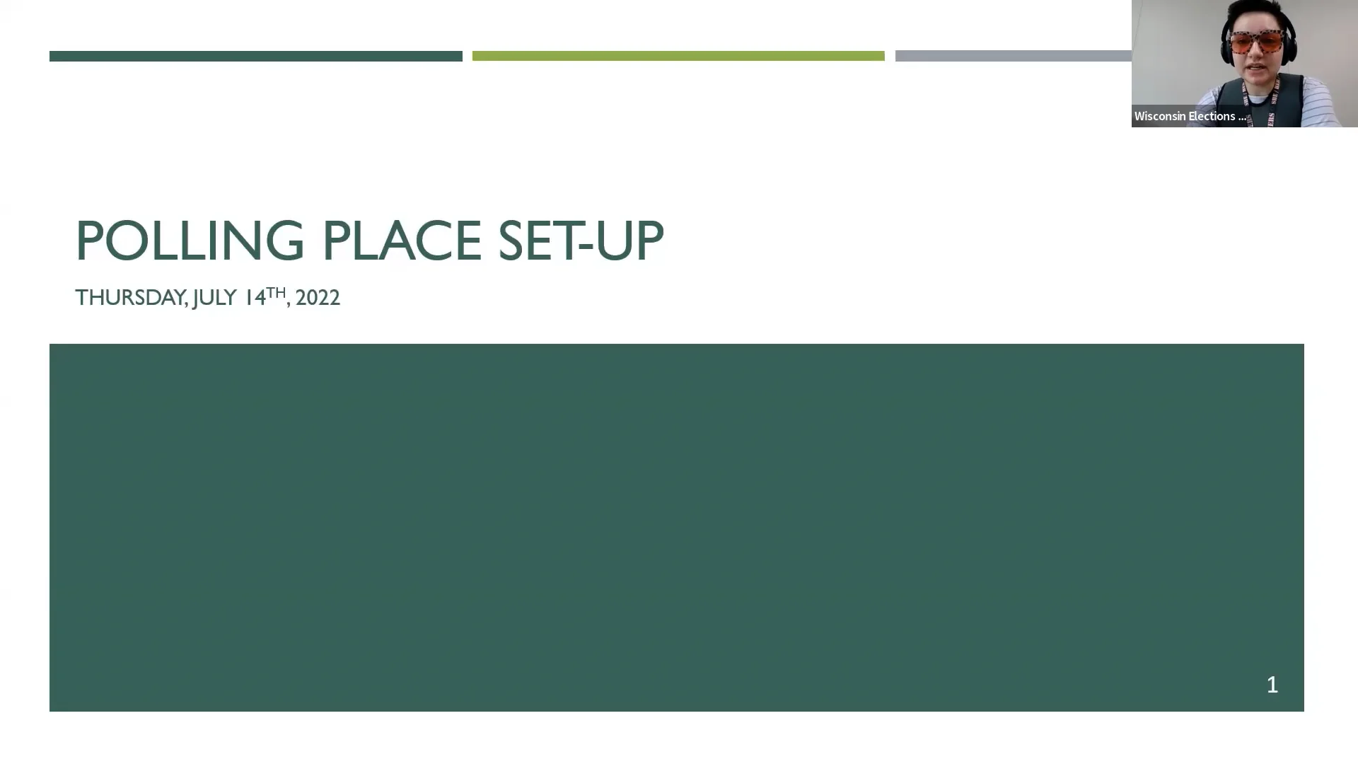 Polling Place Setup on Vimeo