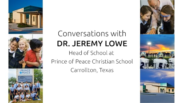 Conversations with Dr. Jeremy Lowe on Vimeo