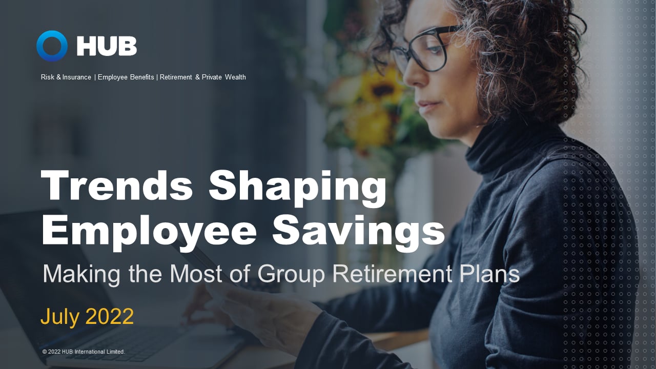 Retirement Trends Shaping Employee Savings