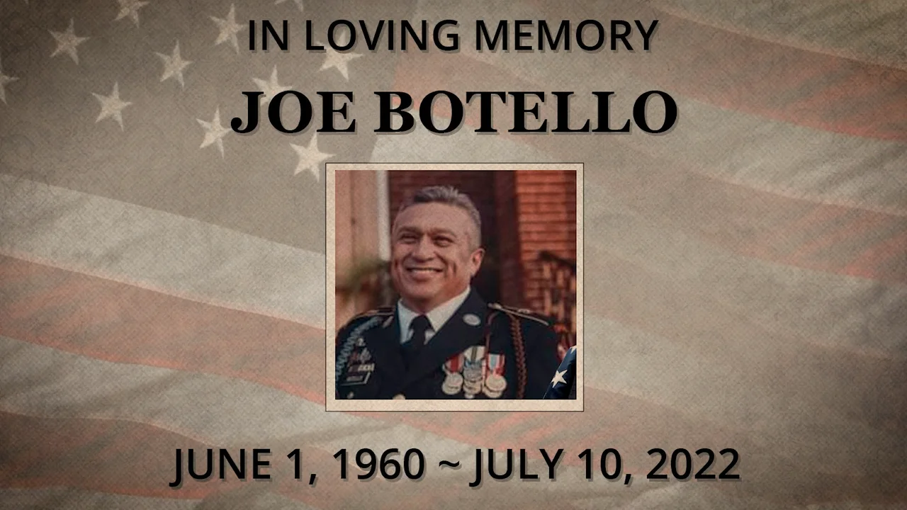 Memorial and Legacy Video - Joe Botello Military Honors Funeral at Riverside National Cemetery ...