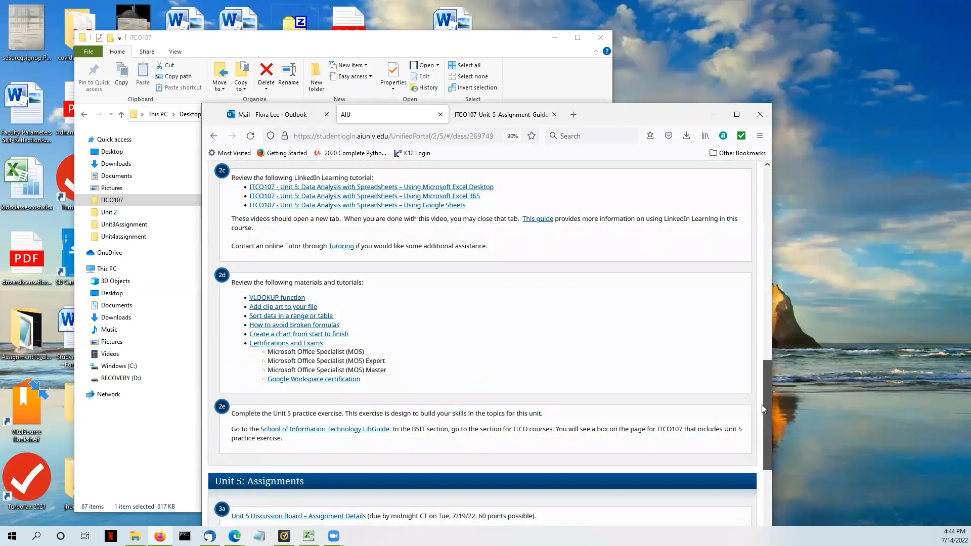 Mini-Lesson - Unit 5 Mini Lesson Excel_v2 on Vimeo