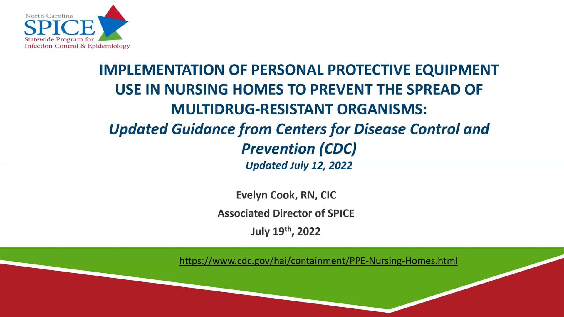 CDC Update: Enhanced Barrier Precautions on Vimeo