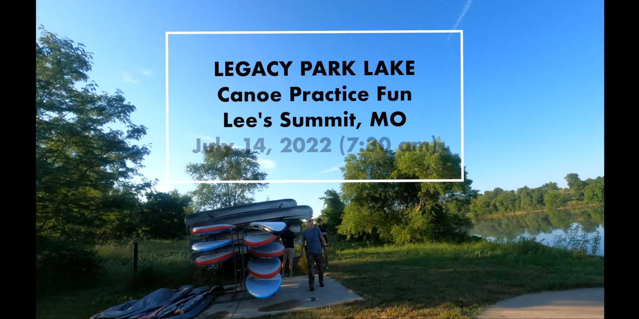 Canoe Tour at Legacy Park Lake on Vimeo