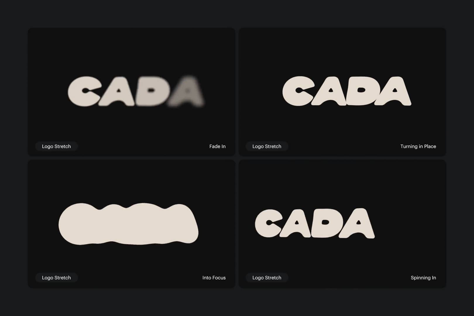 CADA Logo Animation Set on Vimeo