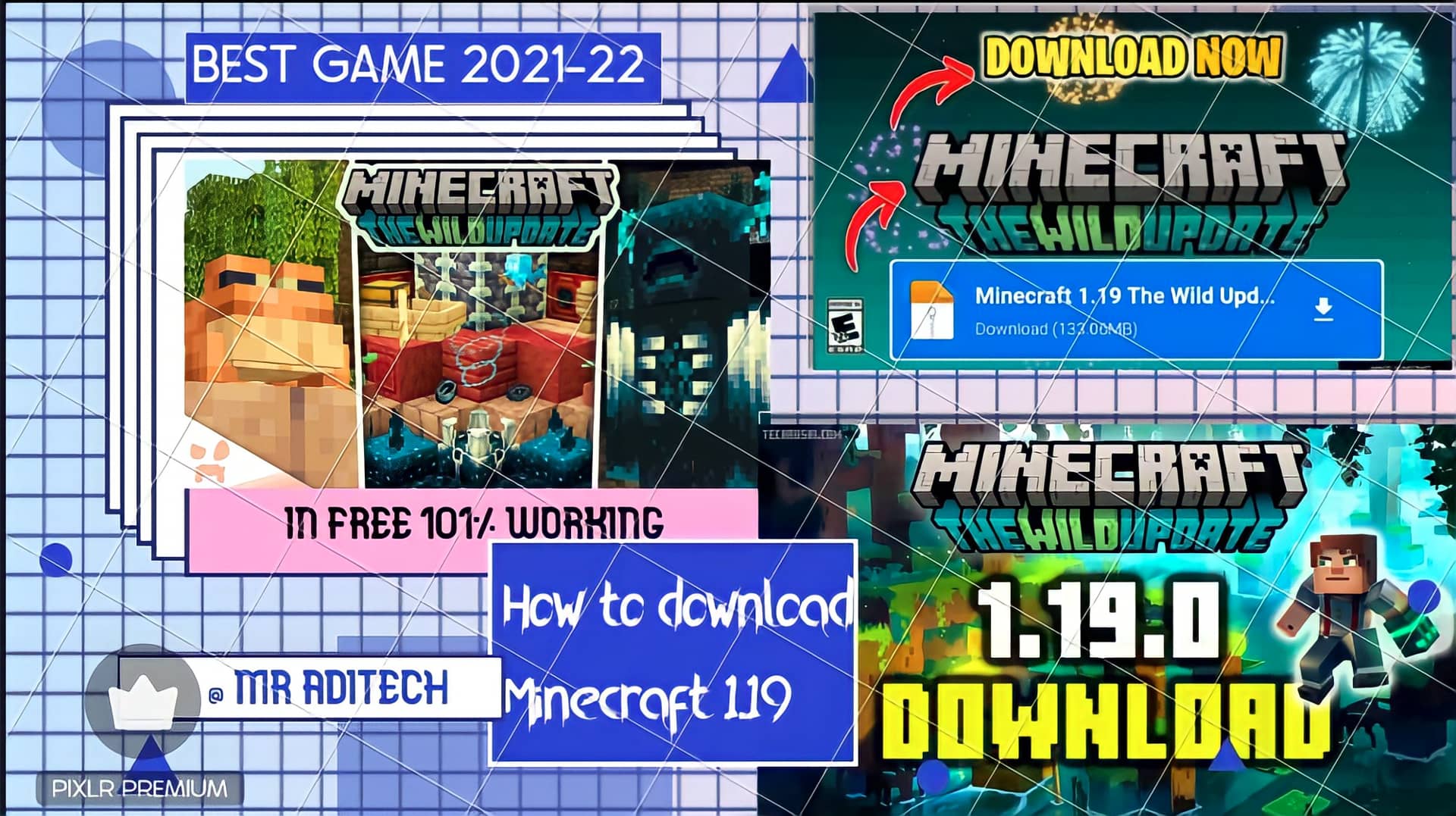 Minecraft java 1.19.0 Official Version Released _ Minecraft 1.19 The ...