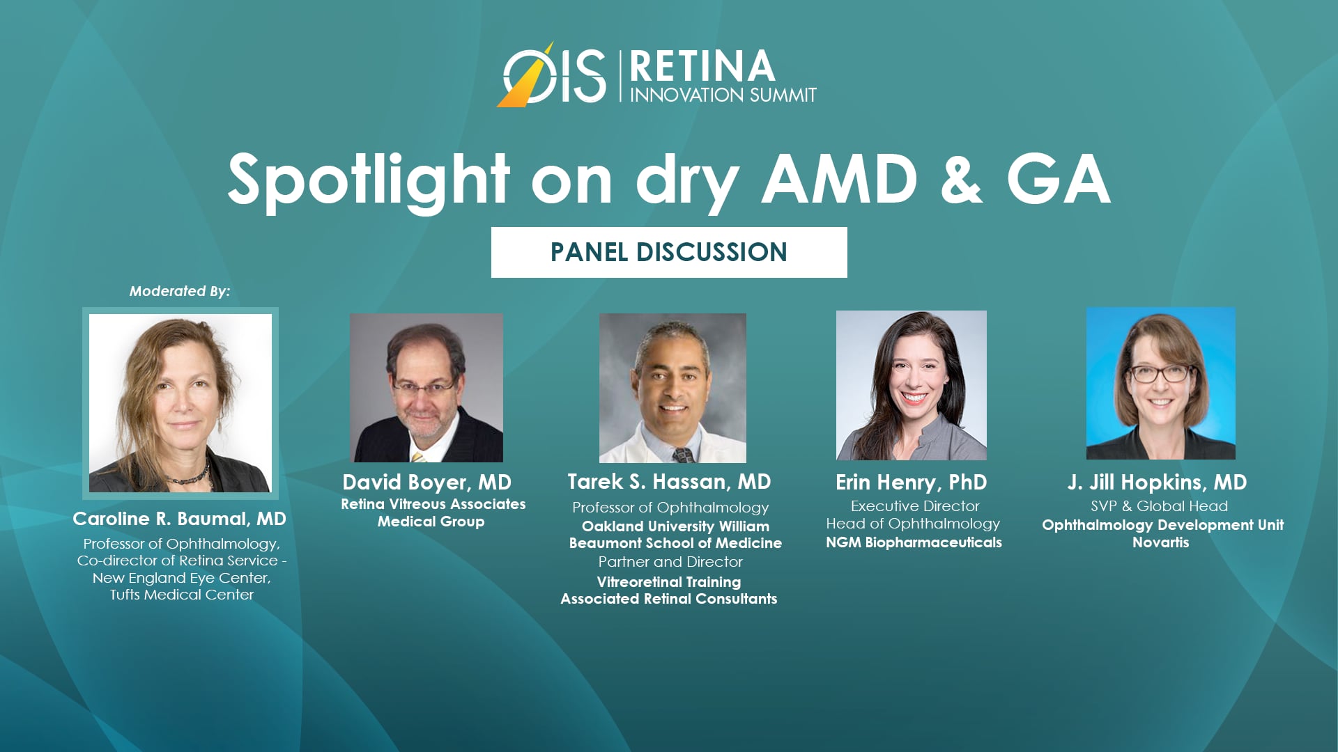 Spotlight On Dry AMD & GA - Panel Discussion on Vimeo