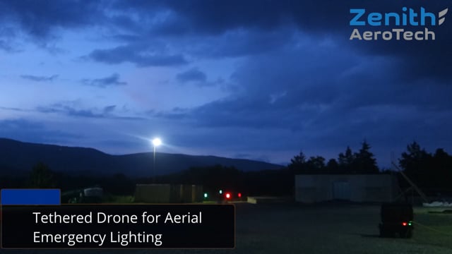 Tethered Drone Video Gallery - Zenith Aerotech