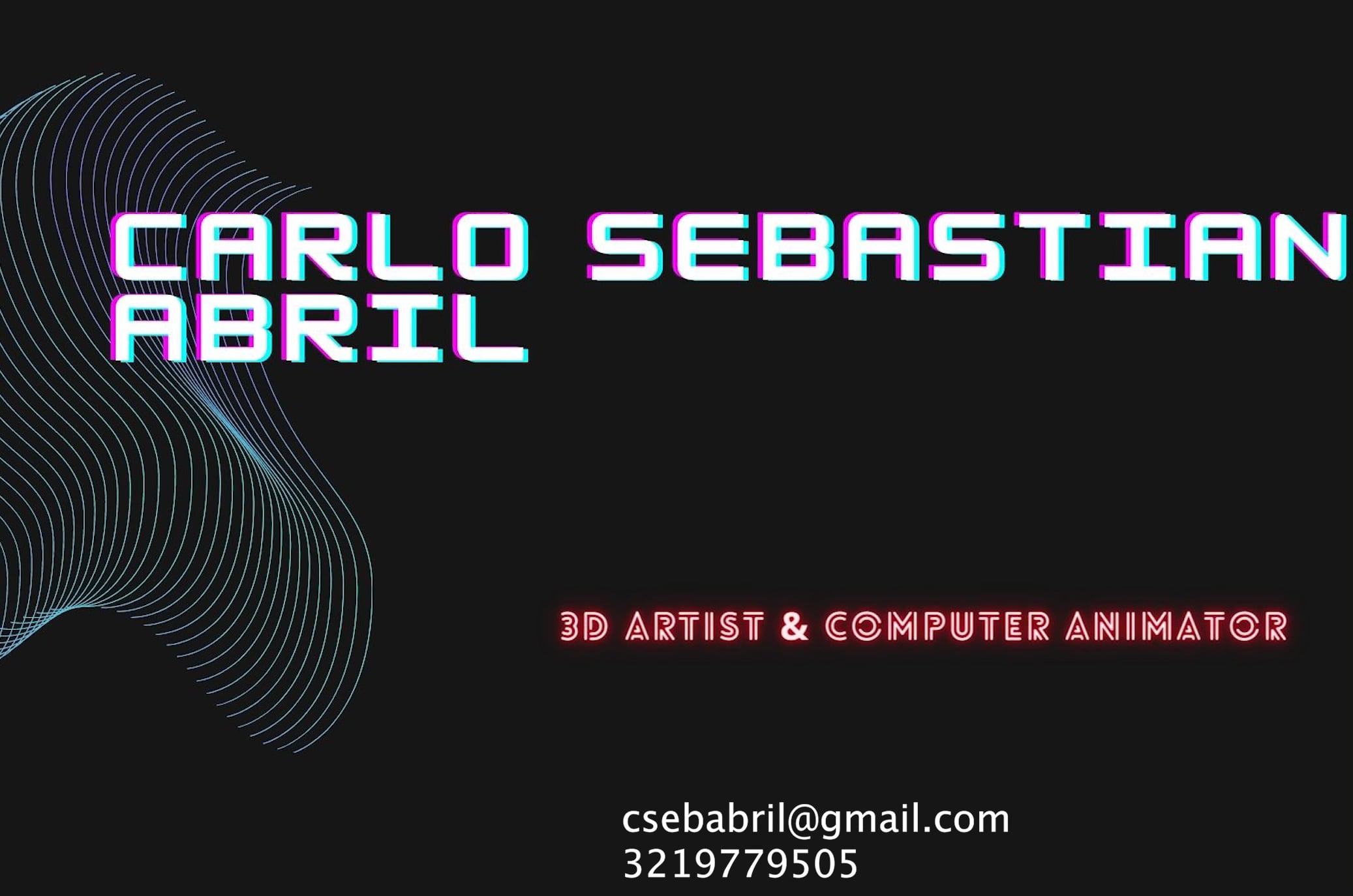 Demo reel Carlo Abril.mp4 on Vimeo