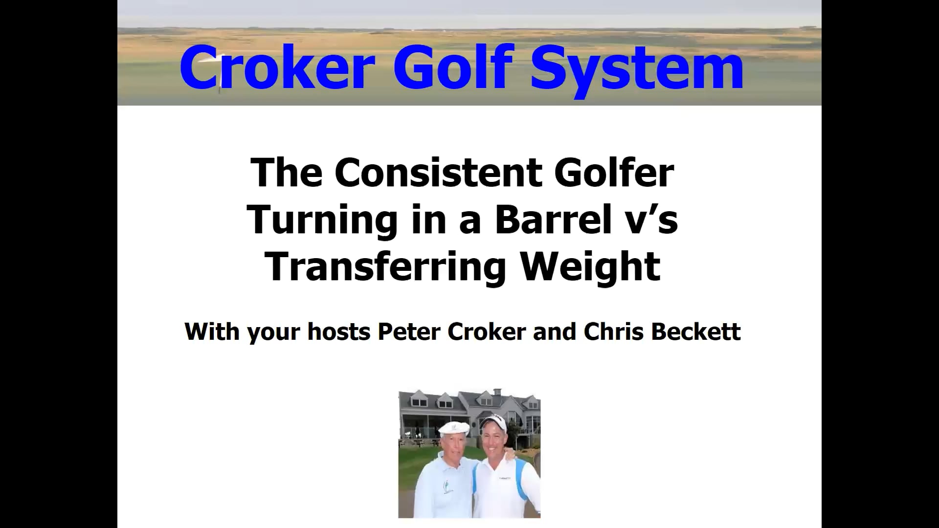 Pivot Turning in a Barrel v's Transferring Weight on Vimeo