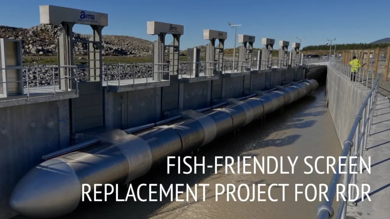 AWMA Fish-friendly Screen Replacement Project for RDR on Vimeo
