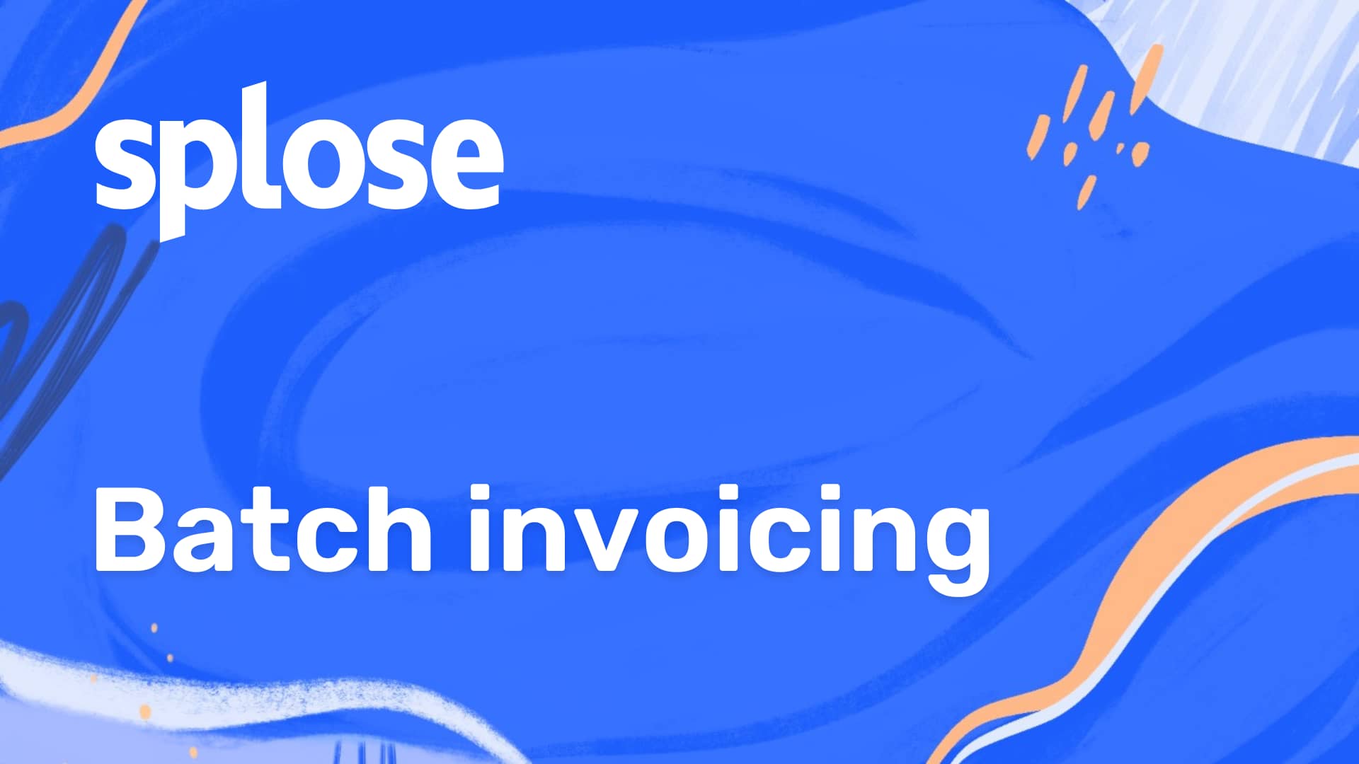 Batch invoicing on Vimeo