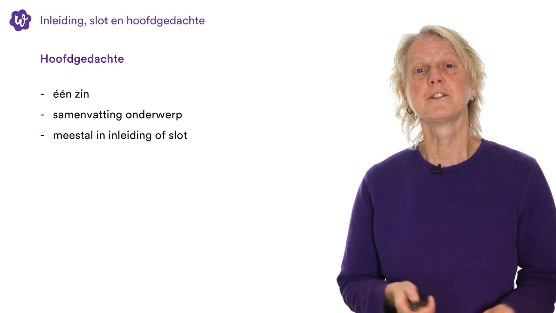 Functie inleiding en slot oefenen | StudyGo
