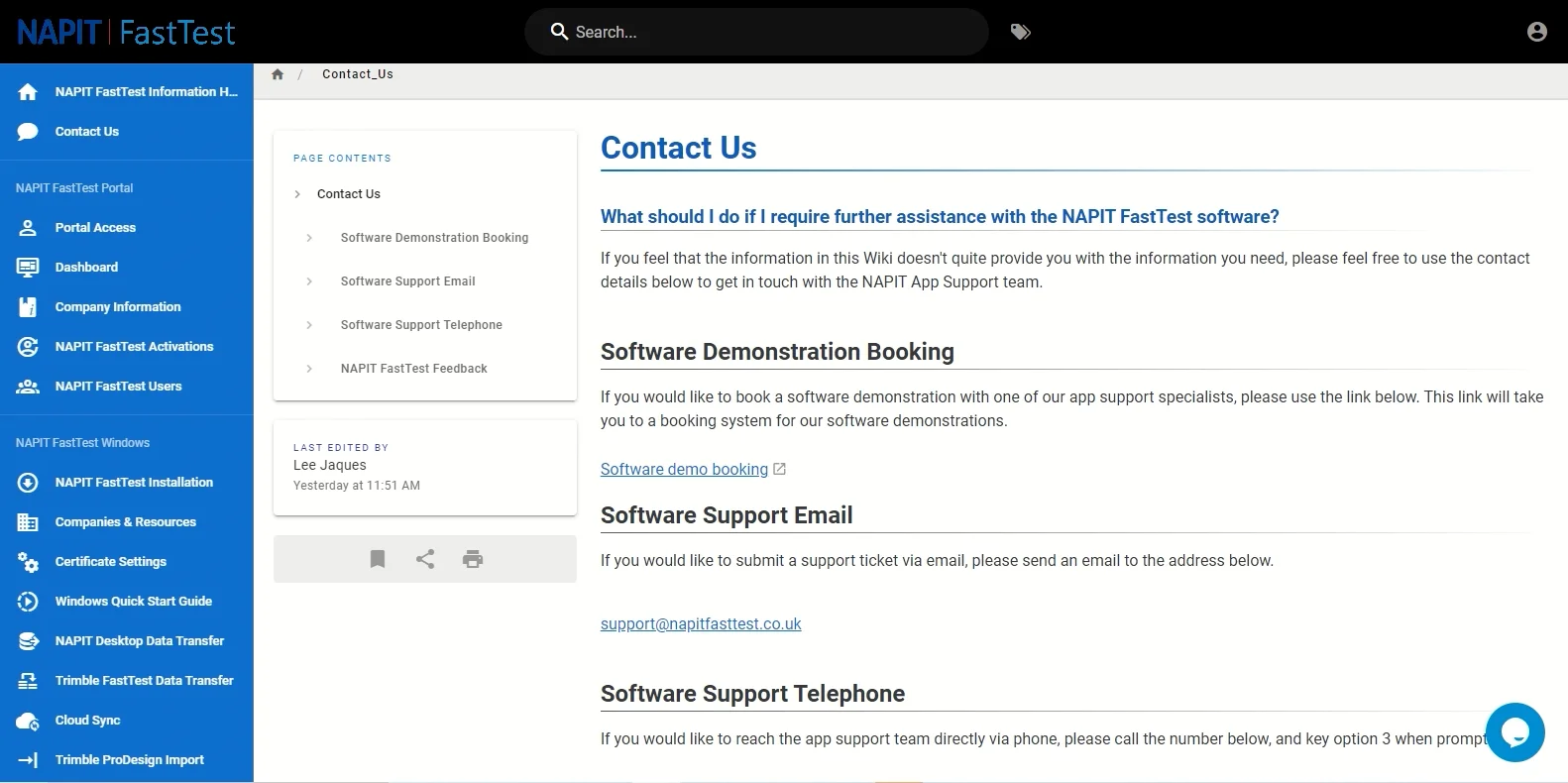 NAPIT FastTest Support Portal Video Guide