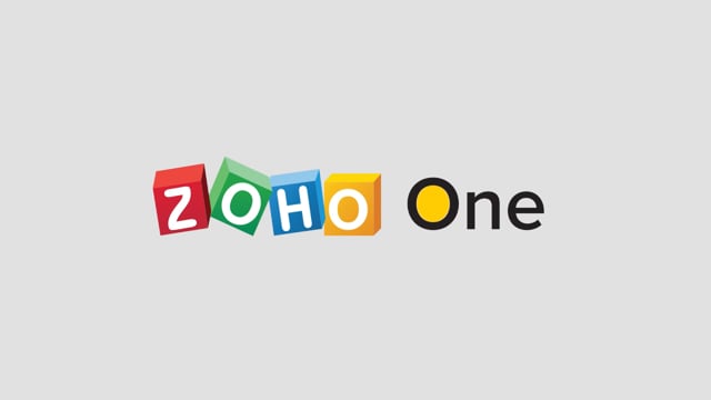 Zoho One on Vimeo