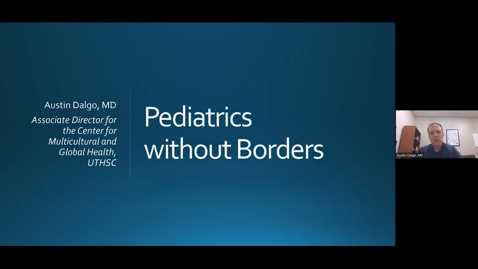Speakers Bureau Monthly Webinars - July 15, 2022 Pediatrics Without ...