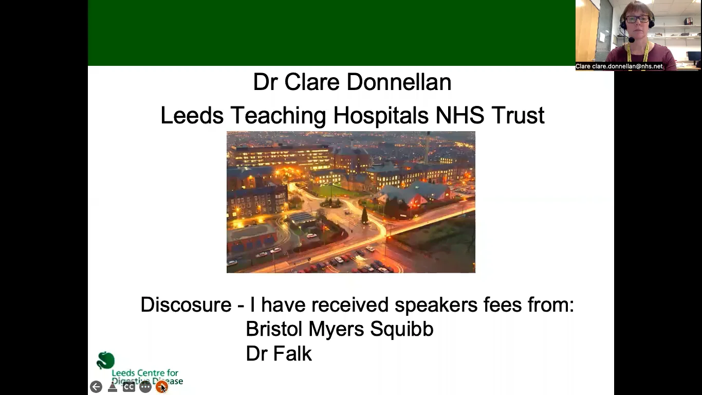 Masterclass short video - "Nutritional support: what the General ...