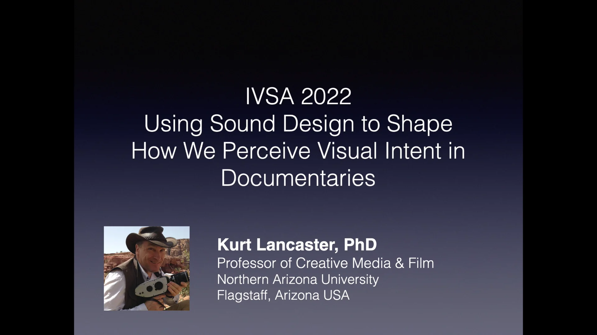 Sound Design Workshop on Vimeo