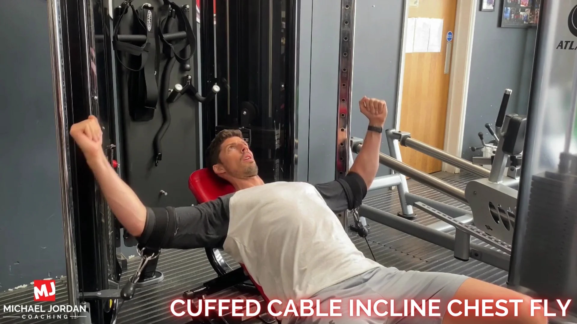 Cuffed cable incline chest fly on Vimeo
