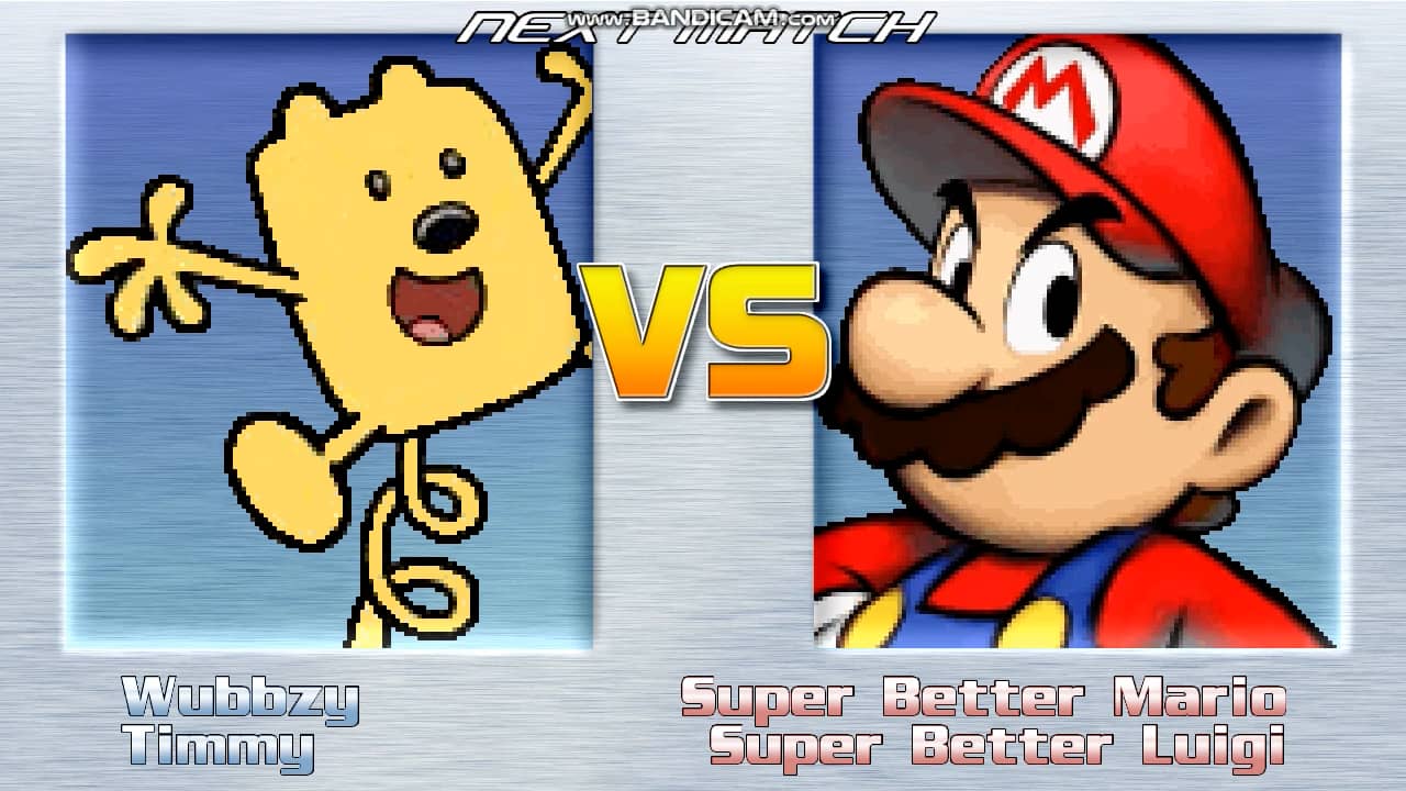MUGEN Battle: Wubbzy and Timmy Turner Vs Super Better Mario and Super ...