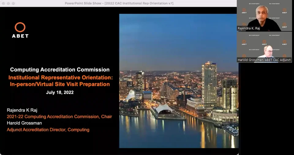 2022 CAC Institutional Representative Webinar: Preparing for the Visit on Vimeo