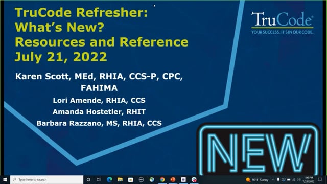 TruCode Refresher Videos on Vimeo