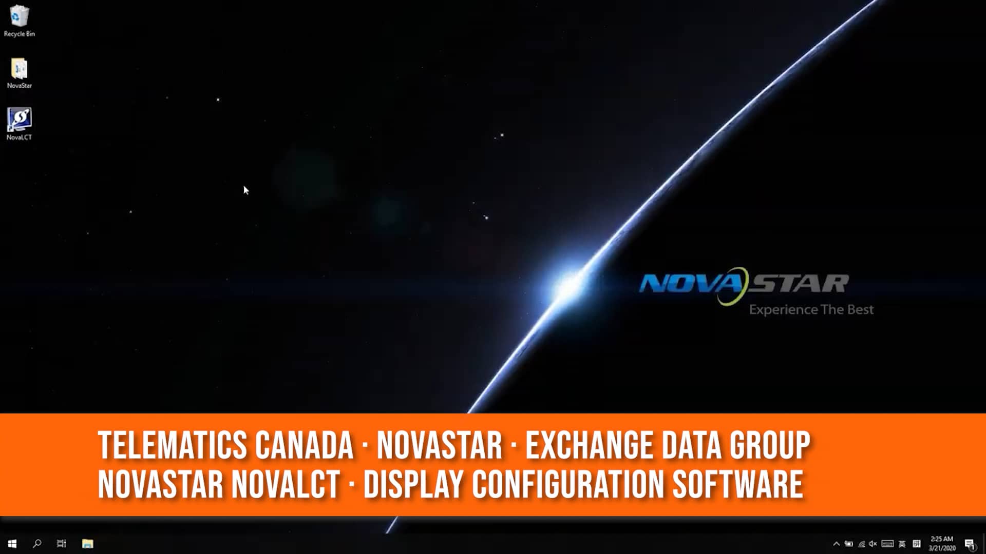 NovaStar NovaLCT · Configuration Software · (02) Exchange Data Group on ...
