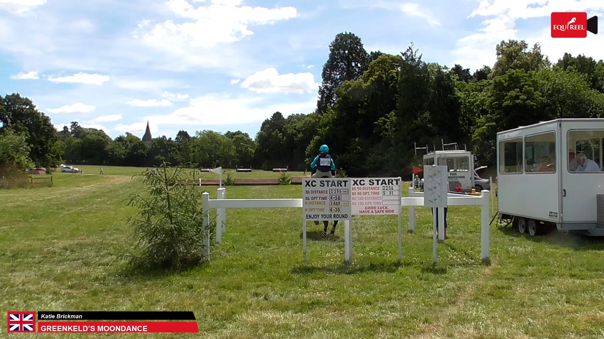 EQUIREEL 70 Katie Brickman & Greenkeld's Moondance at BUCKMINSTER PARK ...