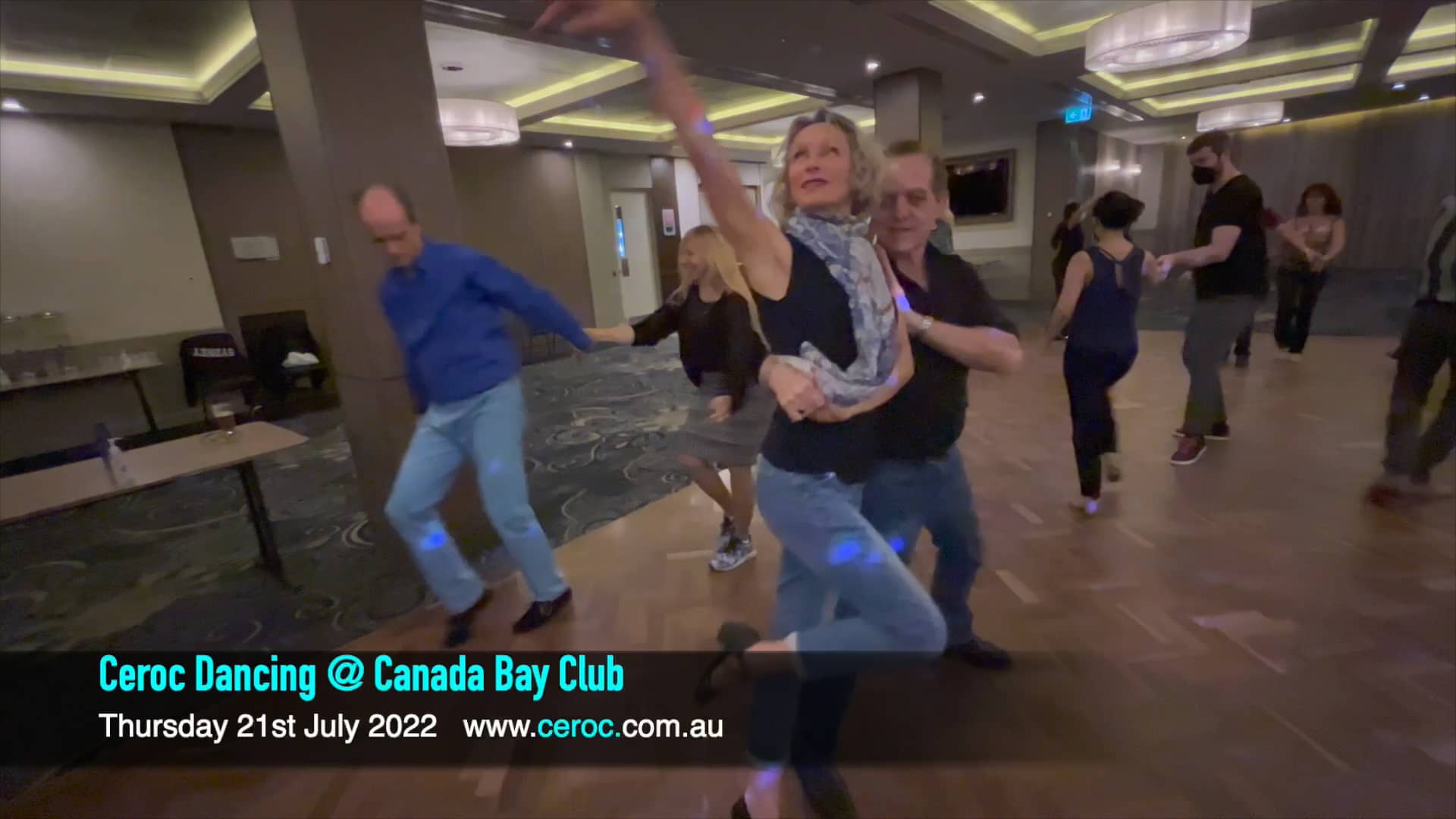 Ceroc Dancing @ Canada Bay Club - 21st July 2022 on Vimeo