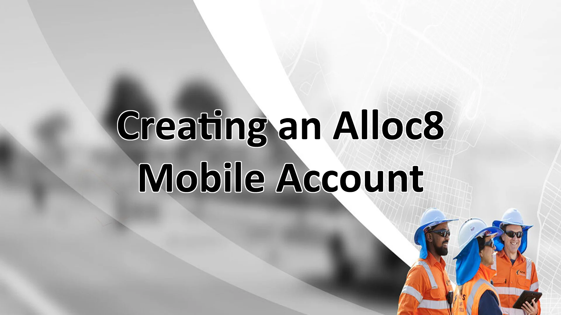 Creating an Alloc8 Mobile Account on Vimeo