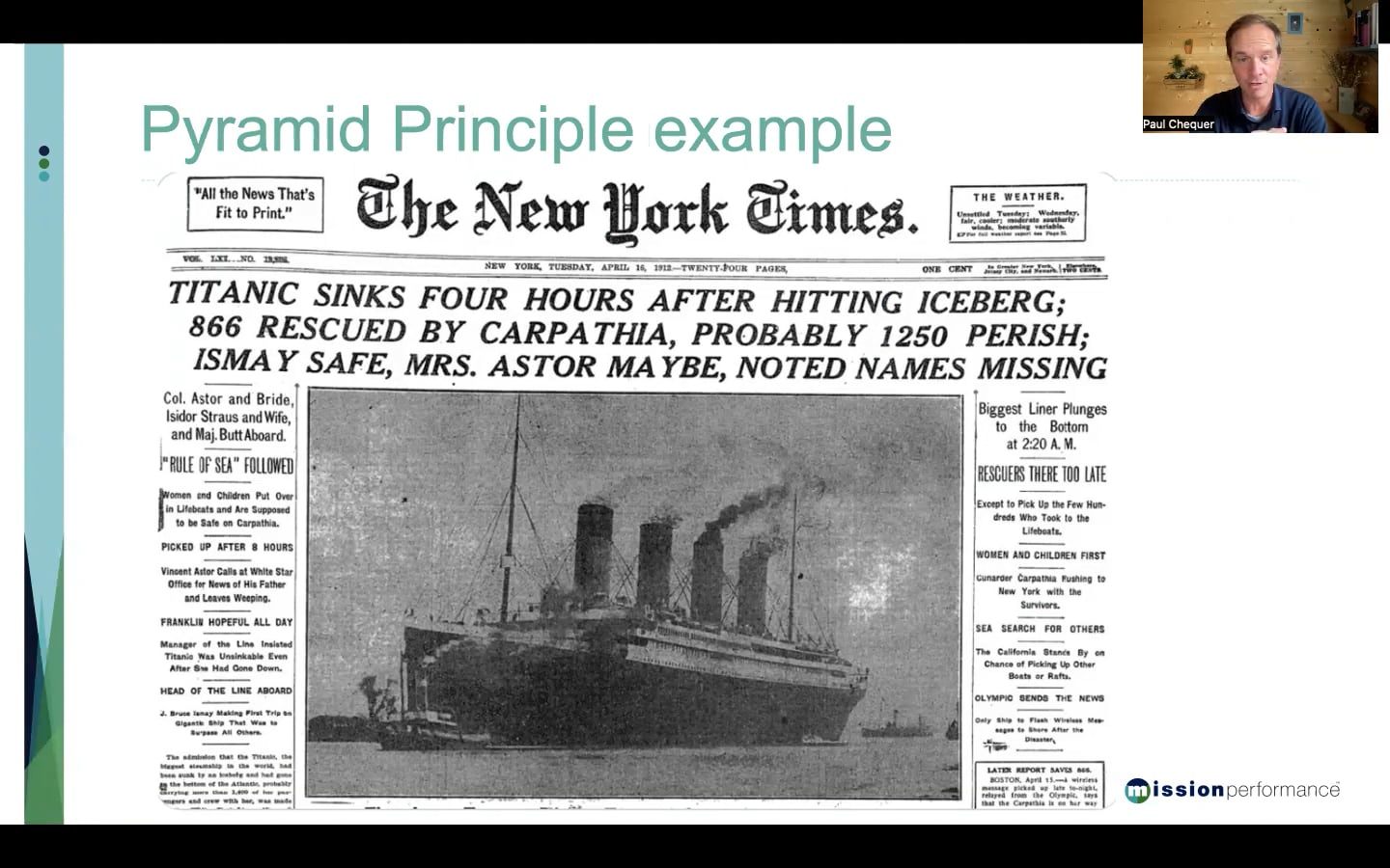 LTI Pyramid Principle on Vimeo