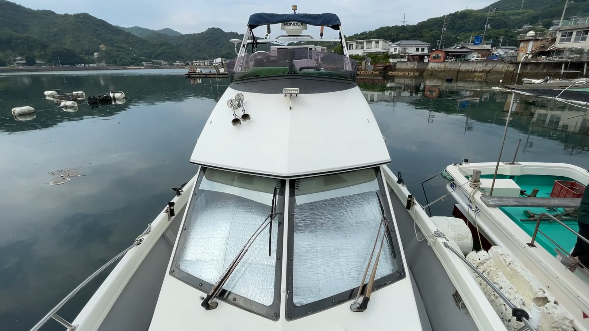 ヤマハFE34 デッキのようす