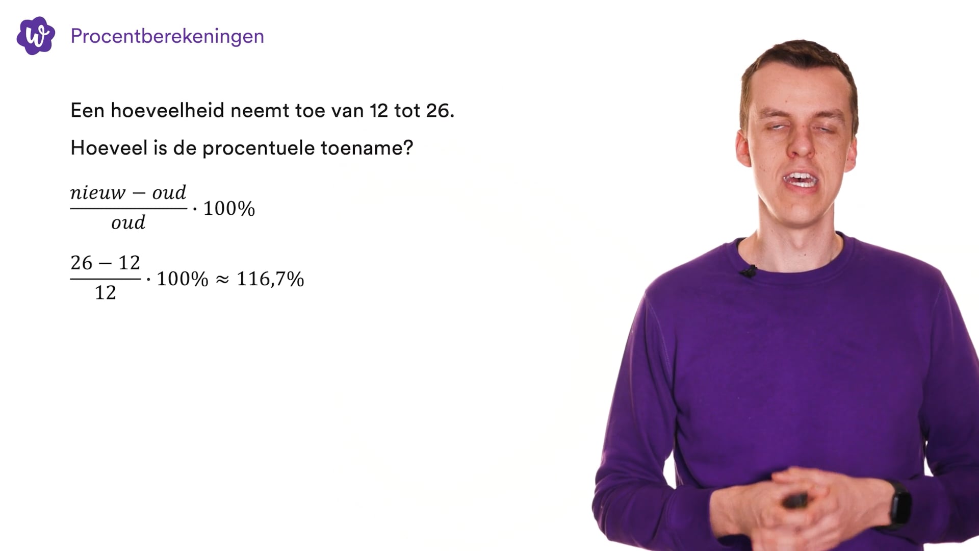 Rekenen met procenten oefenen | StudyGo