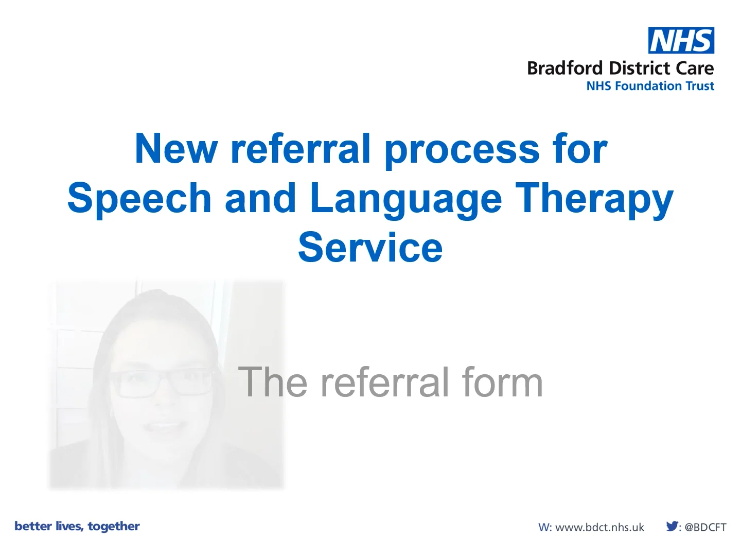 SaLT - Referral forms