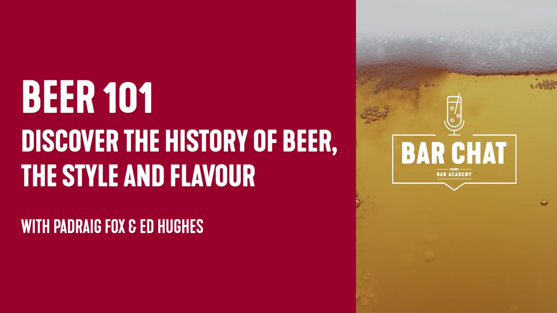 Bar Chat: Beer 101 on Vimeo