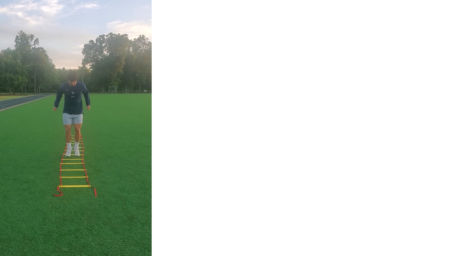 Agility Ladder Bunny Hops (Copy) on Vimeo