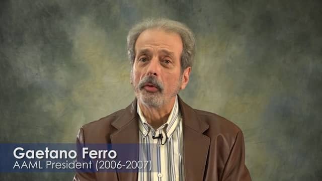 Gaetano Ferro President 2006-2007 on Vimeo