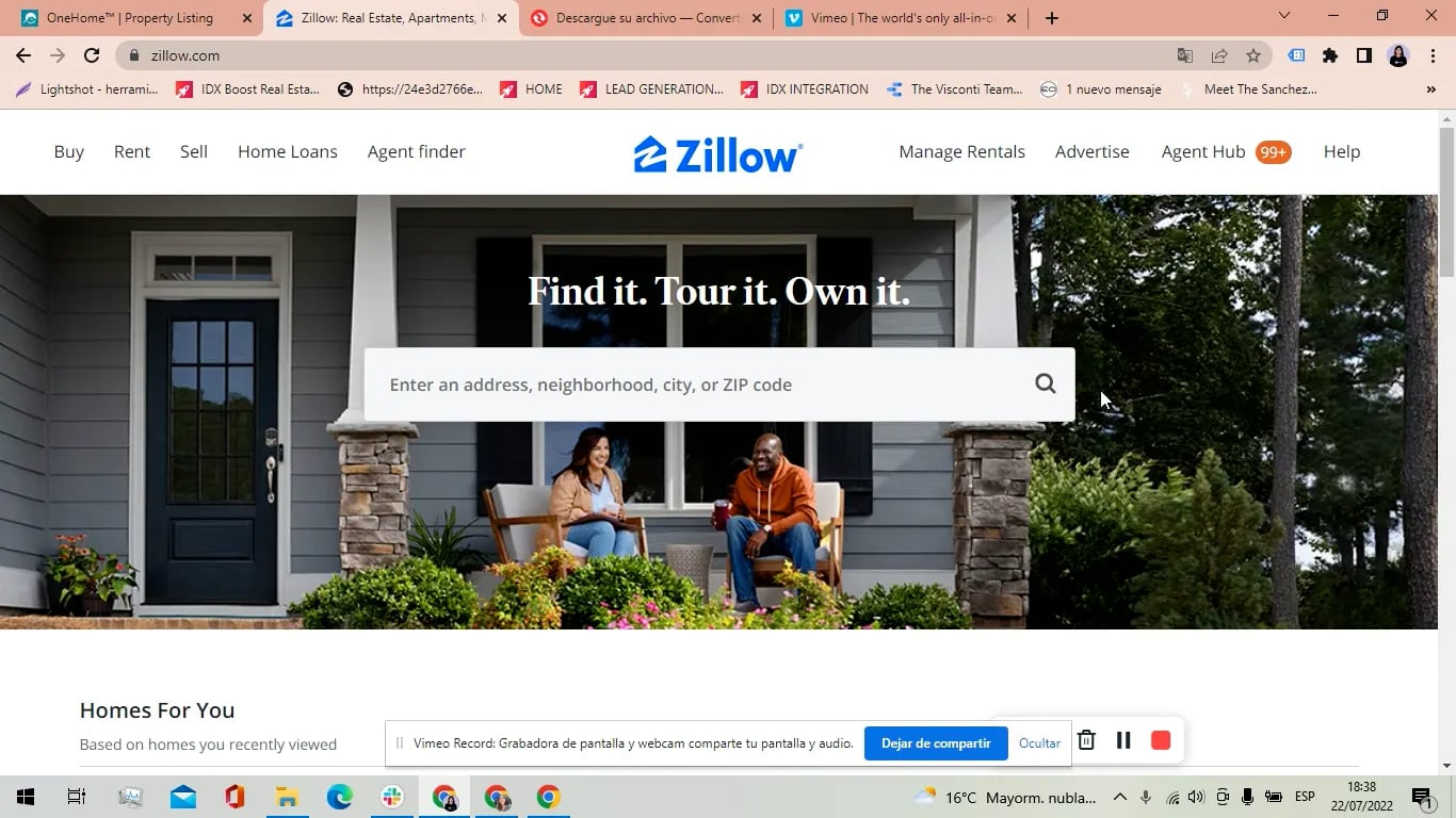 How to upload a video in my Zillow account - 7/22/2022 on Vimeo