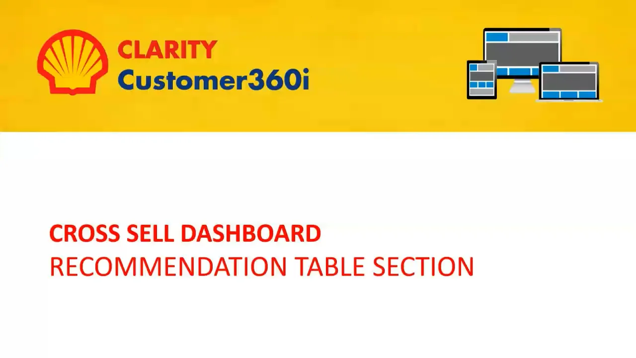 04 CROSS SELL DASHBOARD RECOMMENDATION TABLE SECTION scv2.mp4 on Vimeo