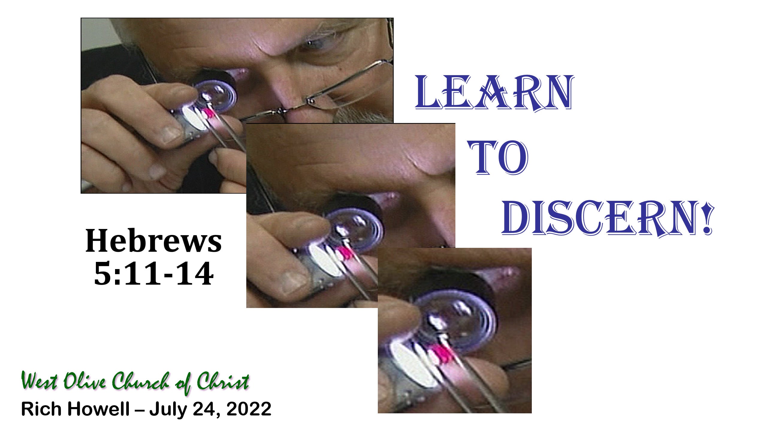 Learn to Discern! on Vimeo