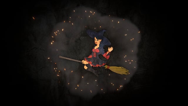 Witch, Halloween, Fire Particles. Free Stock Video - Pixabay