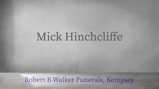 Robert B Walker Funerals on Vimeo