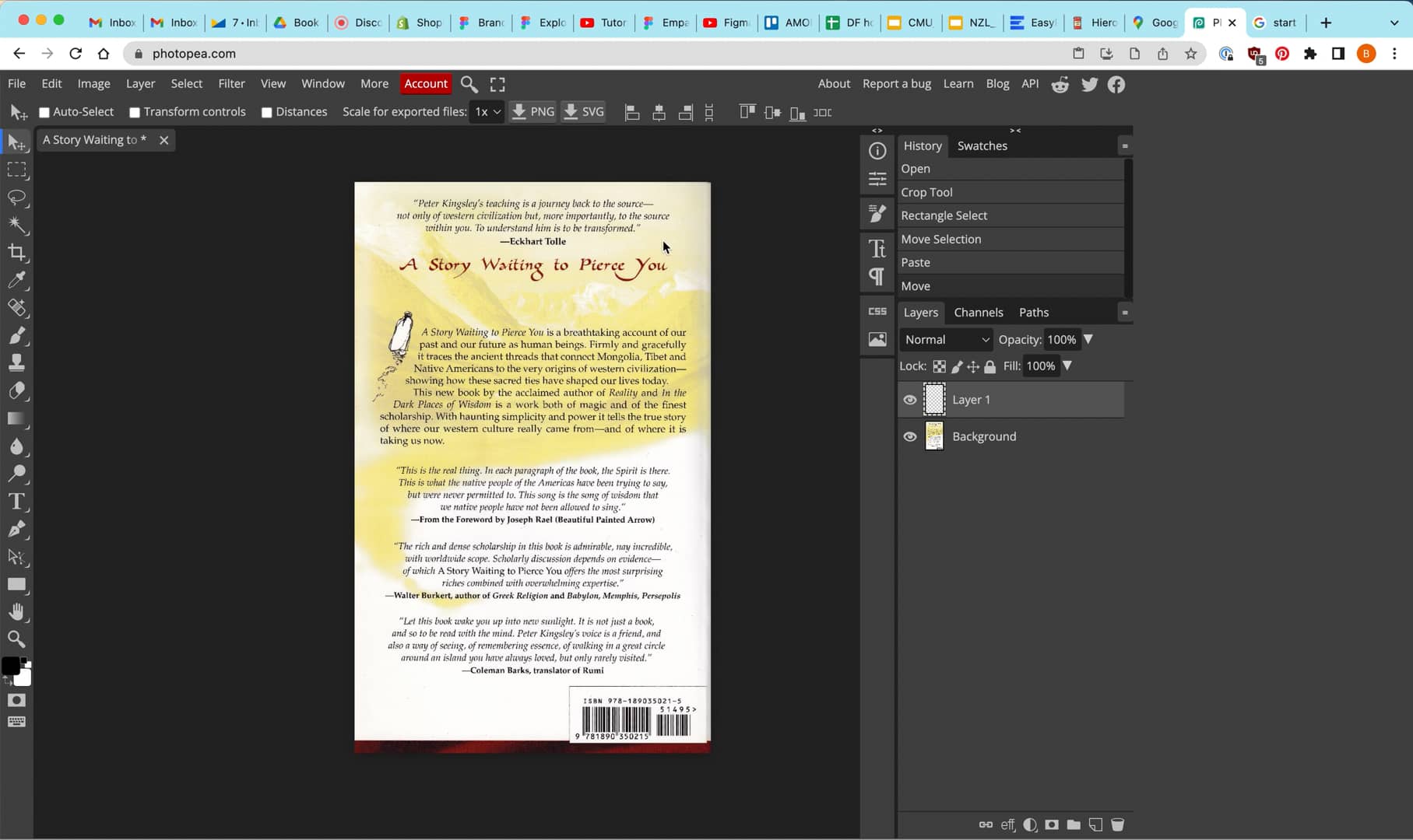 Photopea for book scans on Vimeo