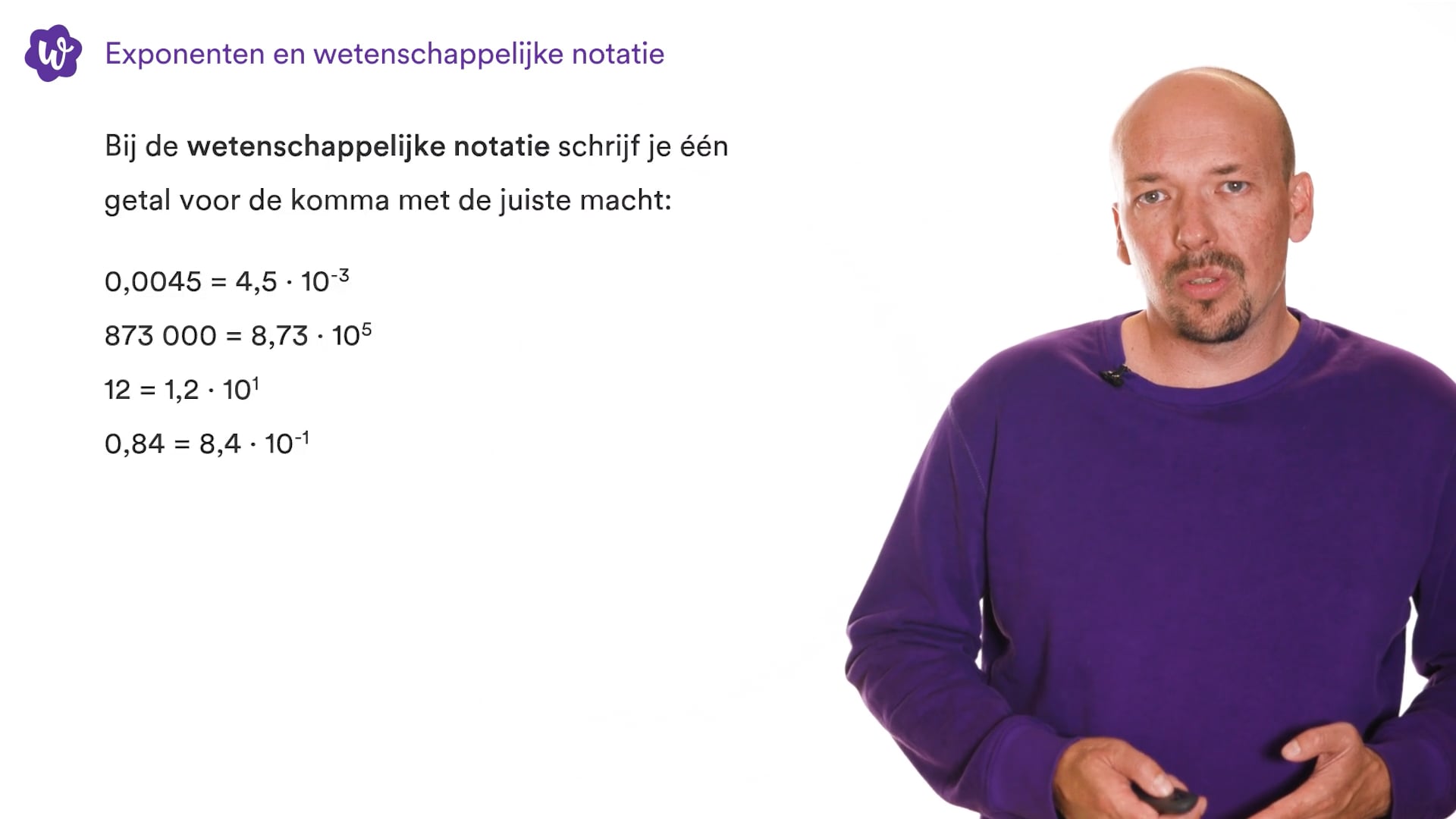 Exponenten en wetenschappelijke notatie oefenen | StudyGo