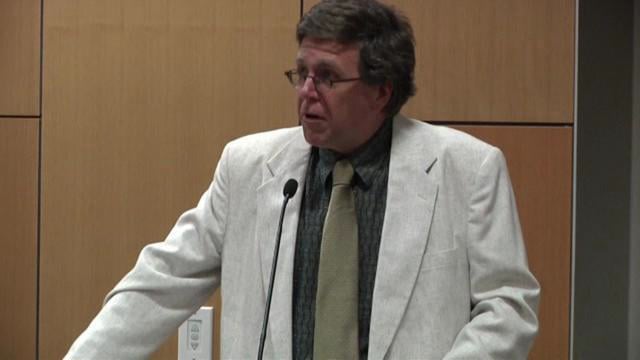 Department of English Graduation Reception, an "Abstract," with Peter ...