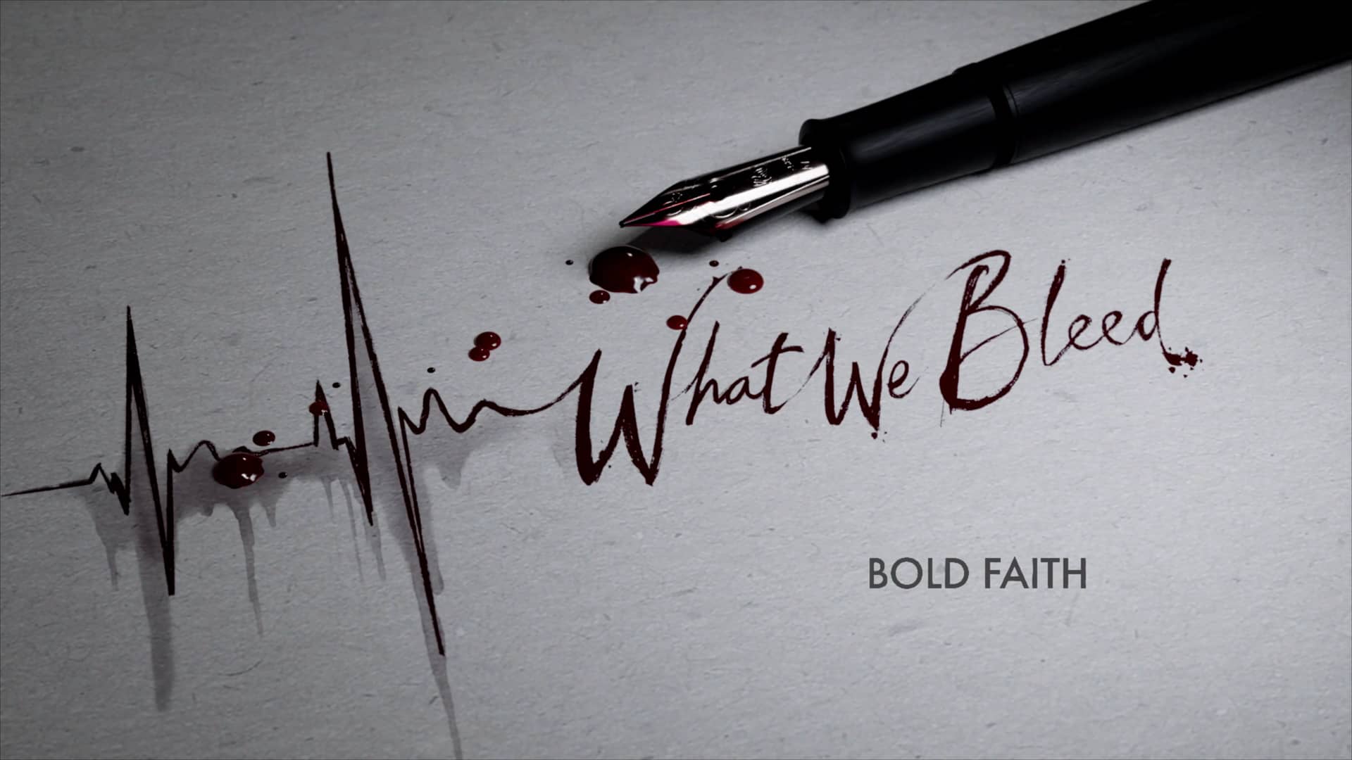 Bold Faith - What We Bleed - Jeff Maness - 07-24-22 - MSG on Vimeo