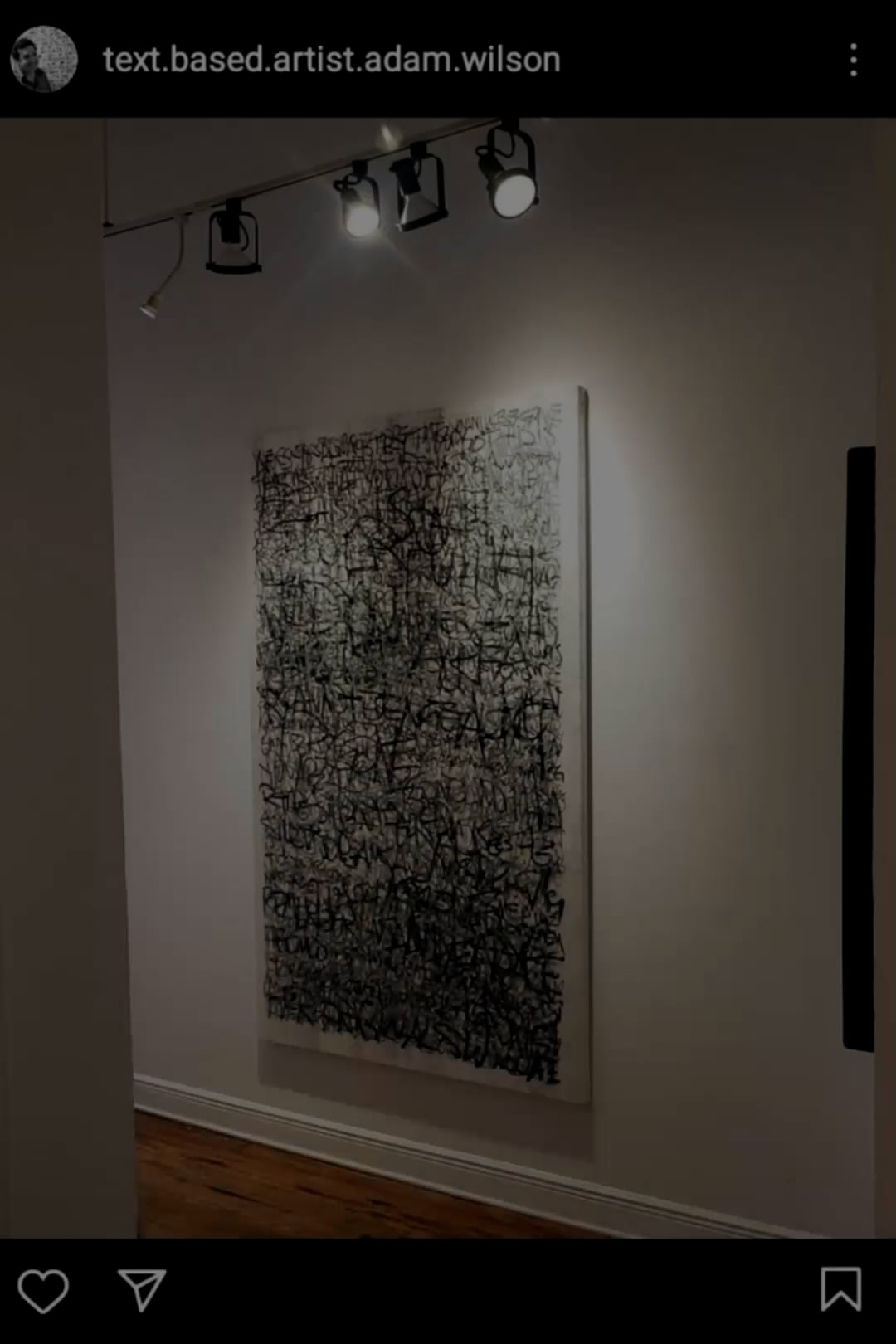 This Is Text Based Art -- Words As Lines And Curves -- Adam Daley ...