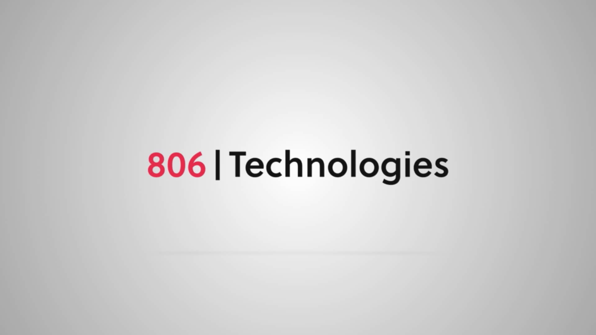 About 806 Technologies (short) on Vimeo